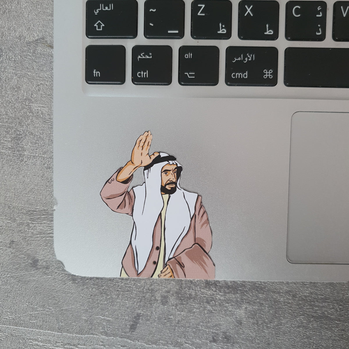 3 Stickers - Sheikh Zayed – The Dana Store