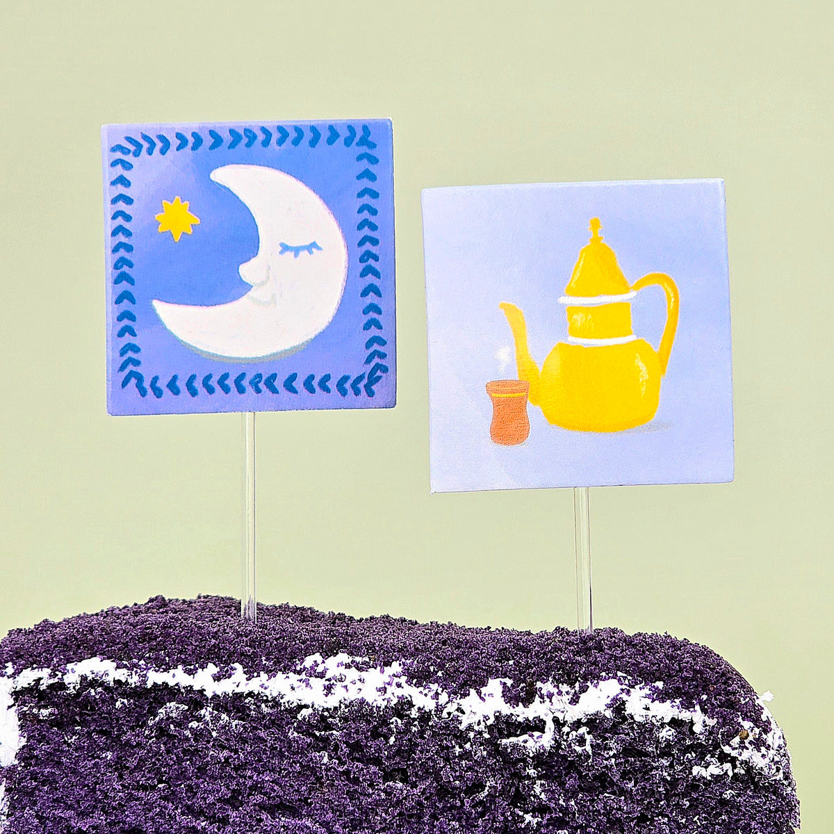 Cupcake Topper -Ramadan 2026 set 2- 30pcs – The Dana Store